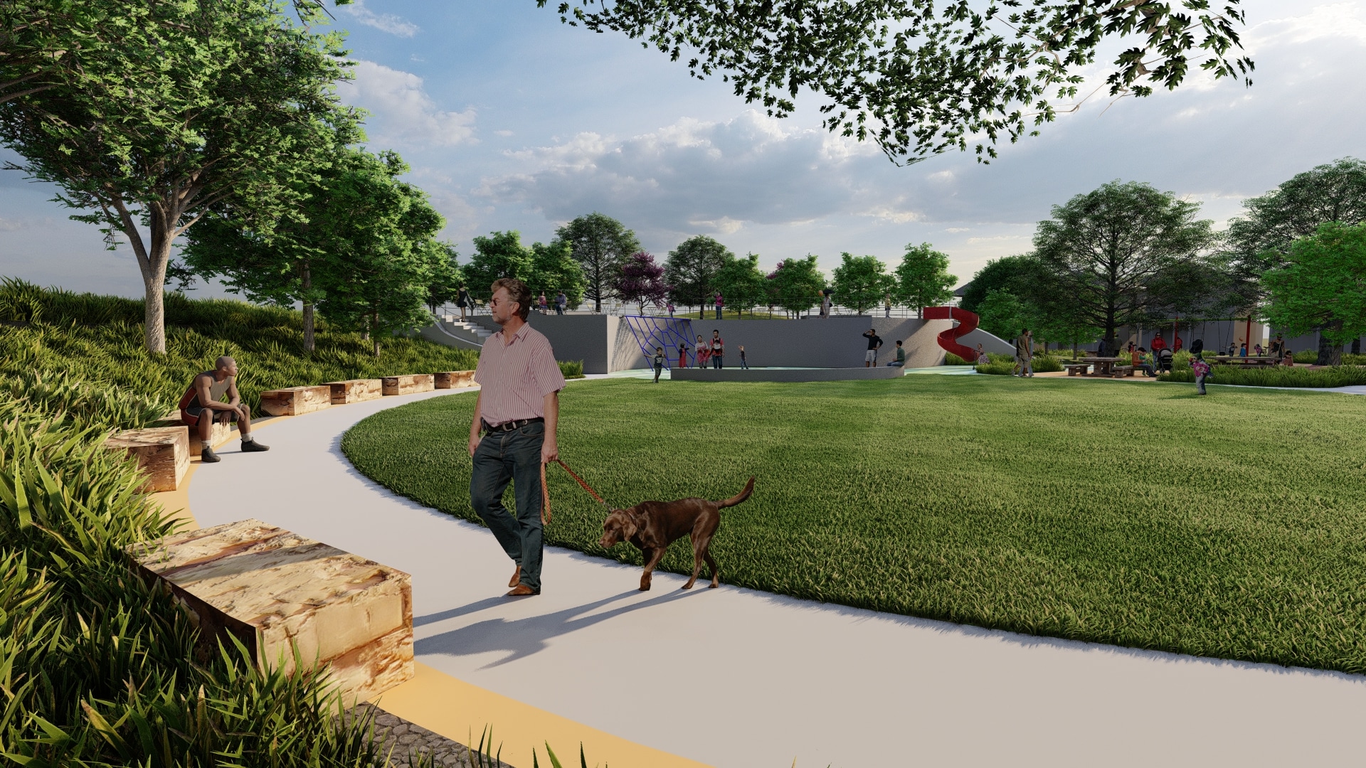 Wheels Up on Pilot Park - Easton Park